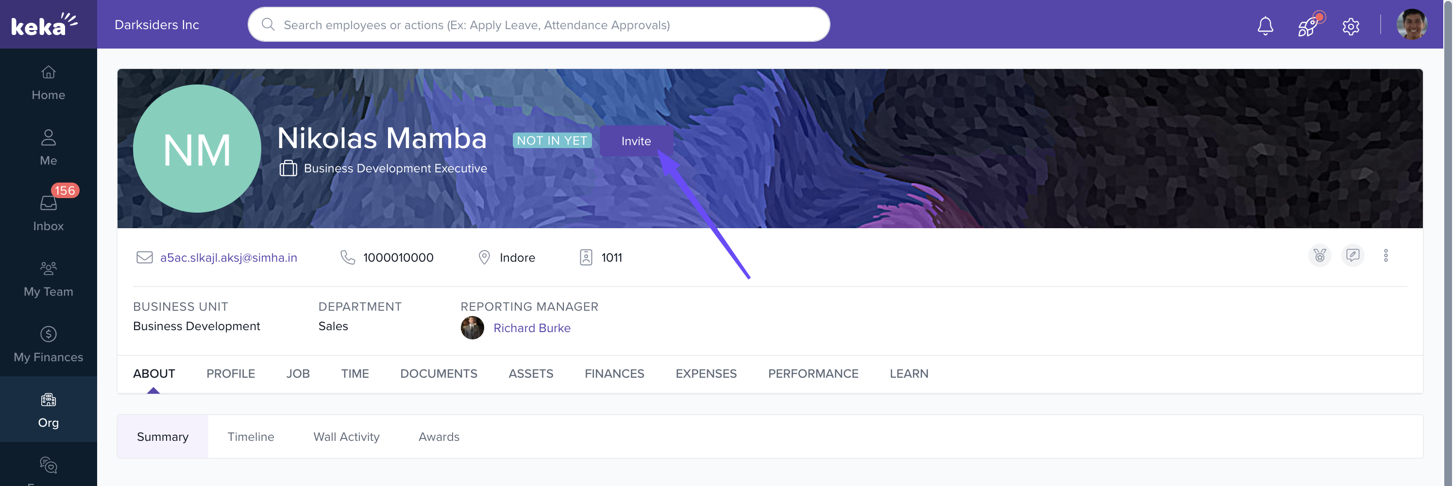 Inviting Employees to Keka – KekaHR Help Center
