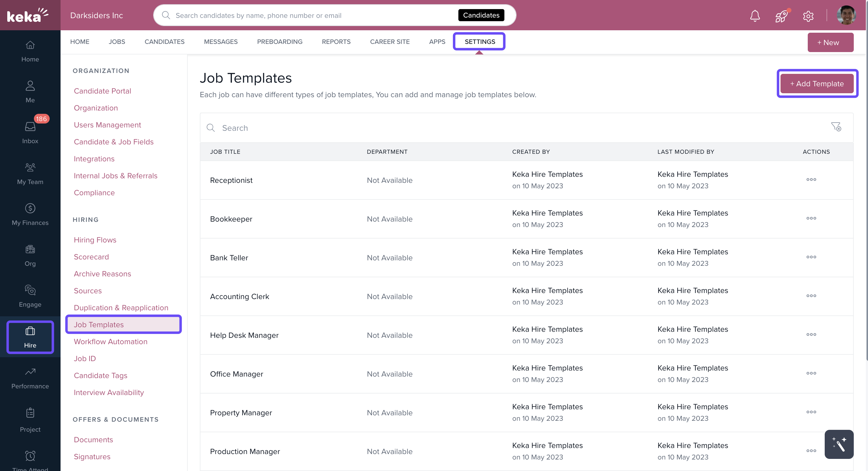How to create a Job Template? – KekaHR Help Center
